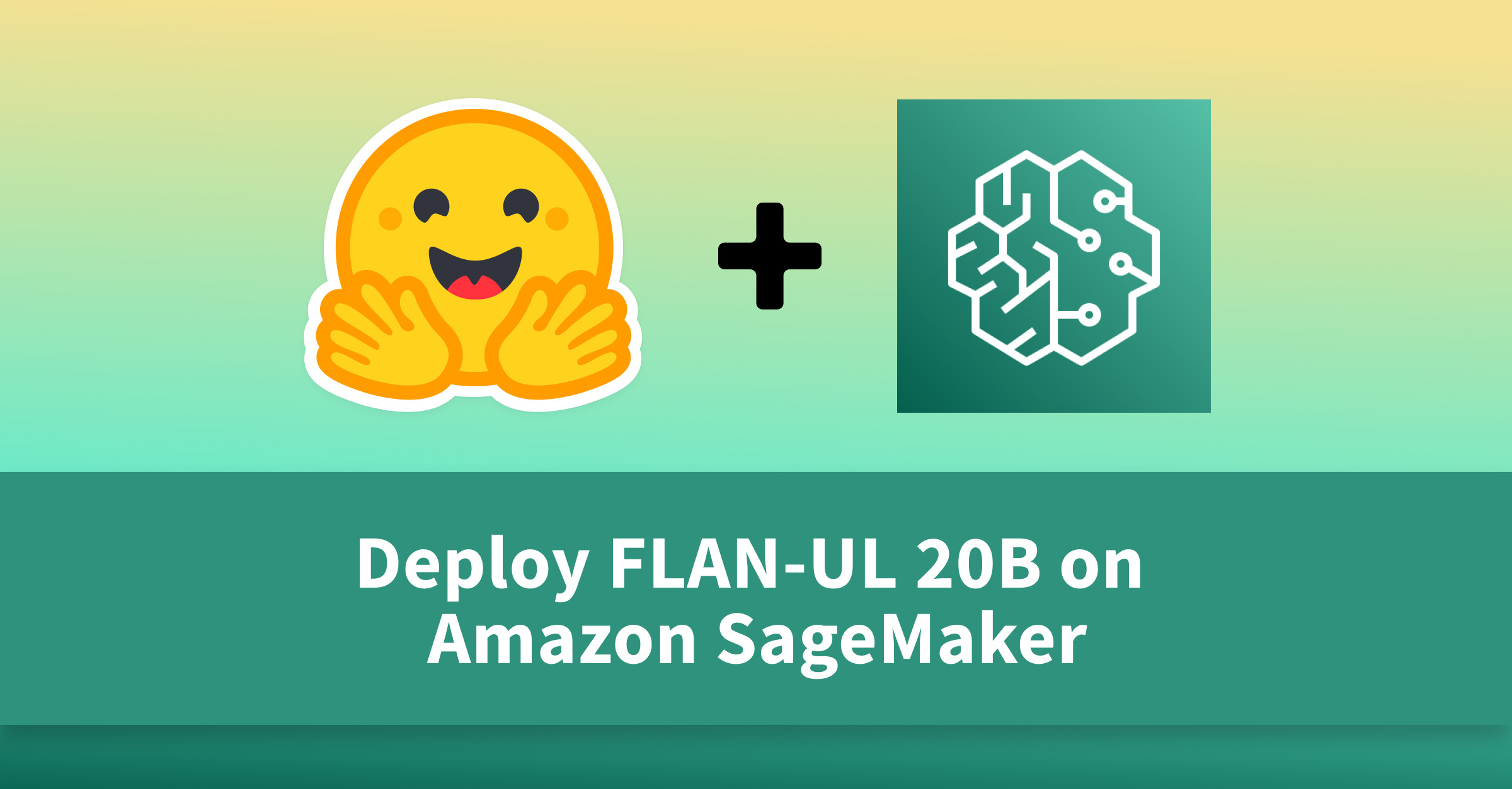 Deploy FLAN-UL2 20B on Amazon SageMaker Deploy FLAN-UL2 20B on Amazon SageMaker