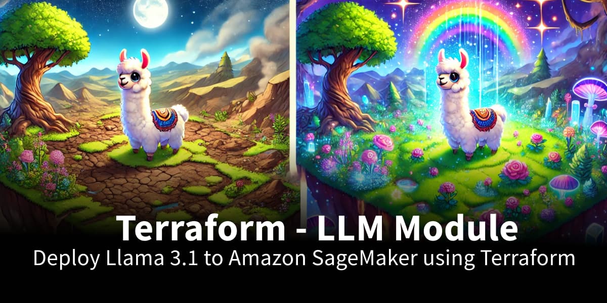 Deploy open LLMs with Terraform and Amazon SageMaker